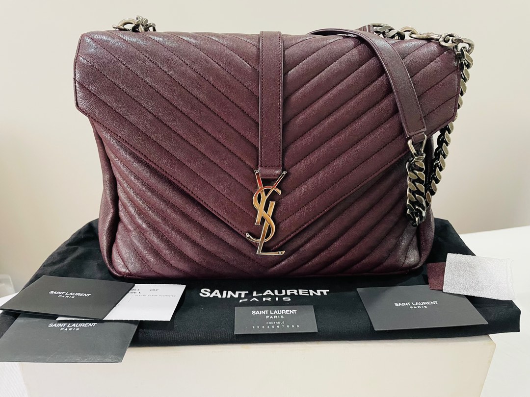 YSL Collage Bag, Women's Fashion, Bags & Wallets, Shoulder Bags on ...