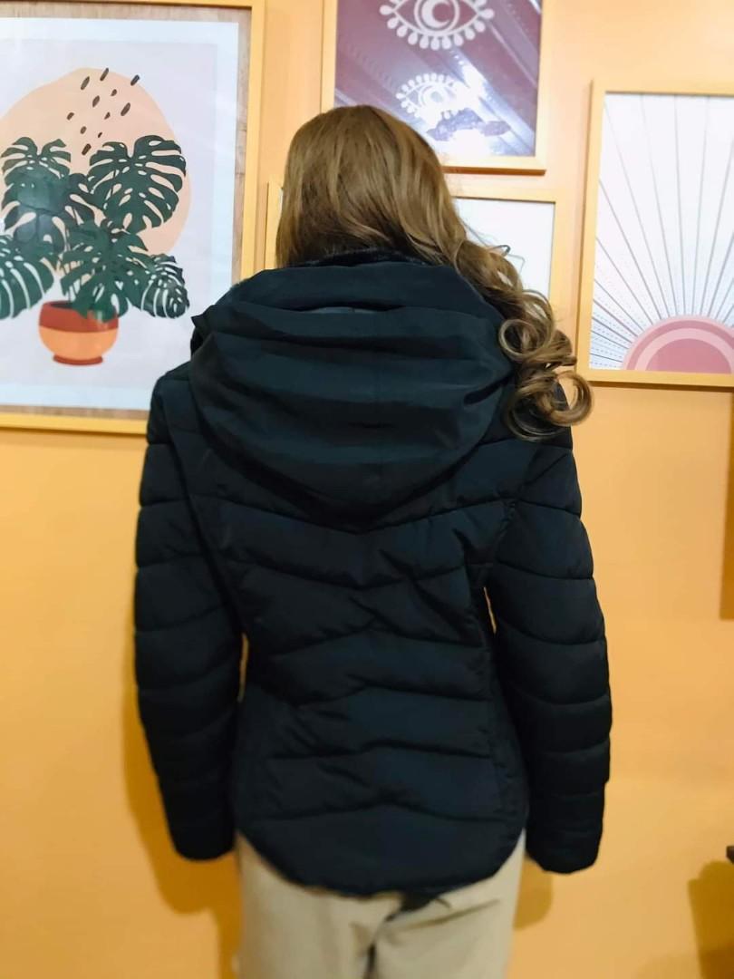 ZARA BASIC BLACK PUFFER JACKET, Women's Fashion, Coats, Jackets and ...