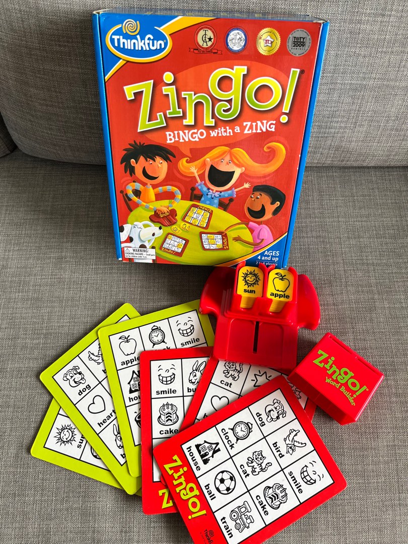 Zingo - Bingo with a Zing, Hobbies & Toys, Toys & Games on Carousell