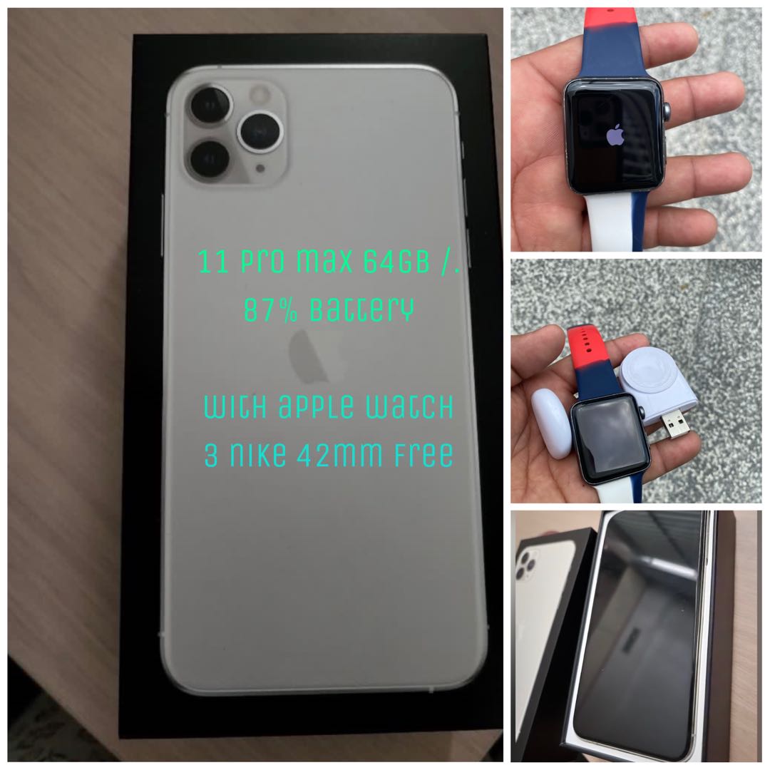 11 pro max 64gb.. 87% battery, Mobile Phones & Gadgets, Mobile Phones ...