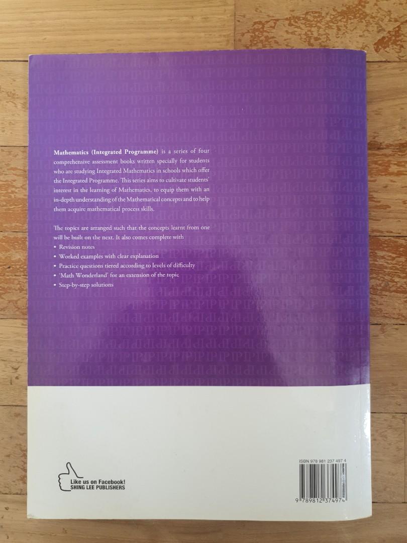 1P Mathematics Integrated Programme with Answer Booklet, Hobbies & Toys ...