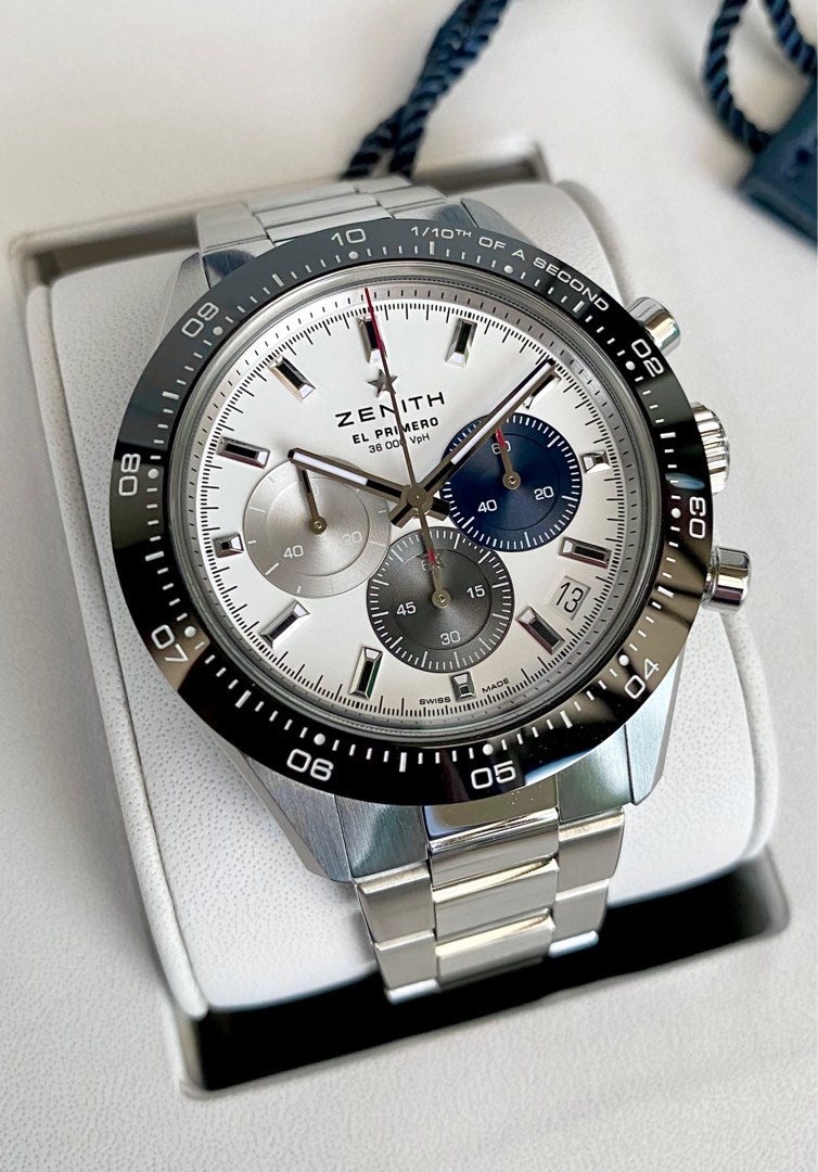 2021 Zenith Chronomaster Sport Panda Dial Ref. 03.3100.3600/69.M3100, Luxury, Watches on Carousell
