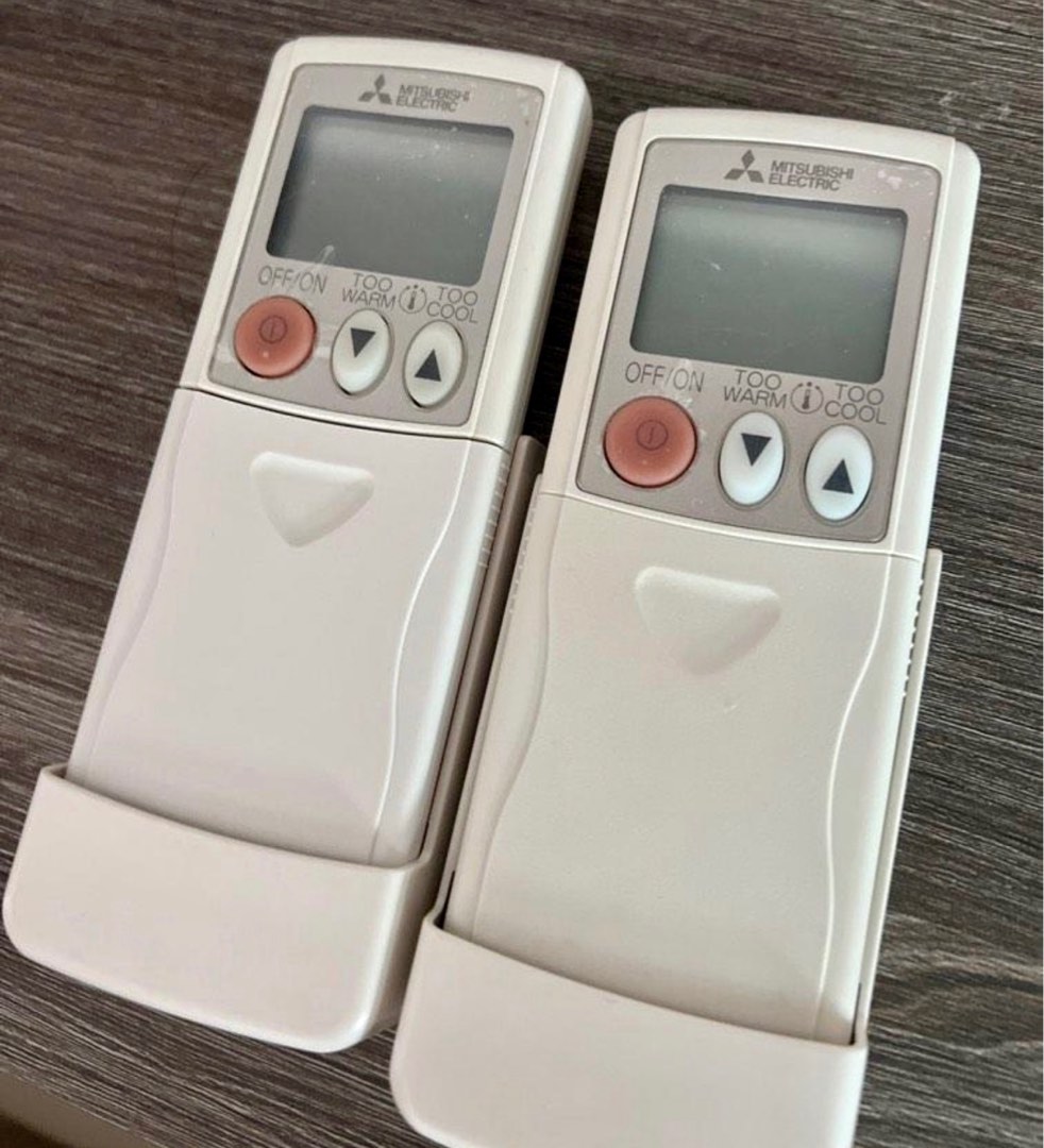 ORIGINAL Mitsubishi Aircon Remote Control with brackets, TV & Home ...