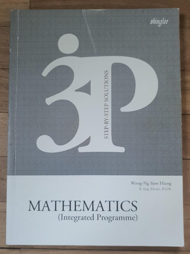 3P Mathematics IP workbook with Answer Booklet, Hobbies & Toys, Books ...