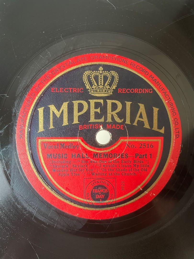 78 rpm - Gramophone Shellac, Hobbies & Toys, Music & Media, Vinyls on ...