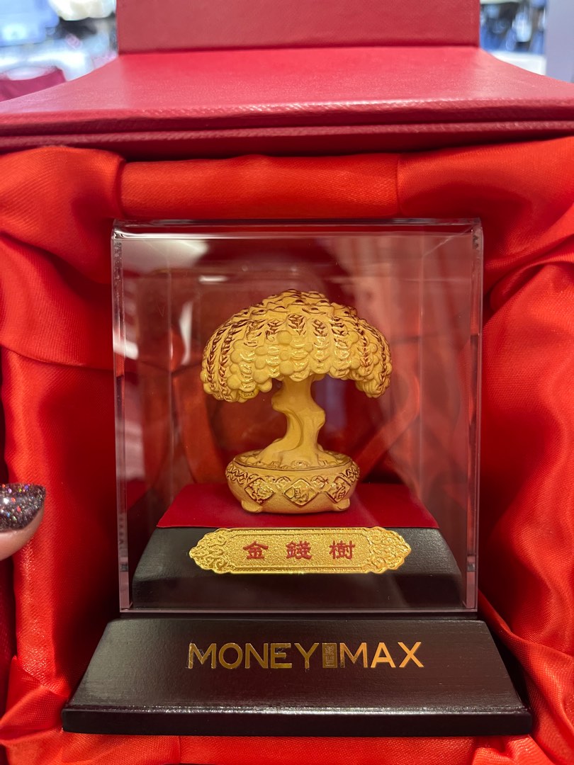 999 gold lucky tree, Hobbies & Toys, Memorabilia & Collectibles ...