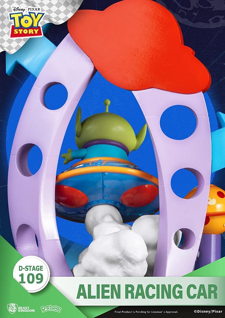全新 日版 三眼仔 Alien Racing Car 反斗奇兵 Toy Story D Stage 109 15cm Figure Beast ...