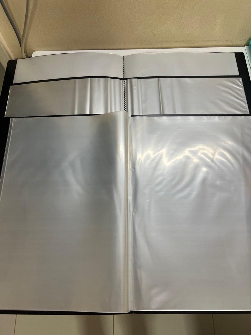 A3 Folders with 20 plastic sheets, Hobbies & Toys, Stationery & Craft, Stationery & School ...
