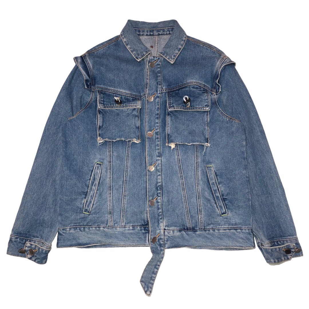 Ader Error SS20 - Rivet Label Denim Jacket on Carousell