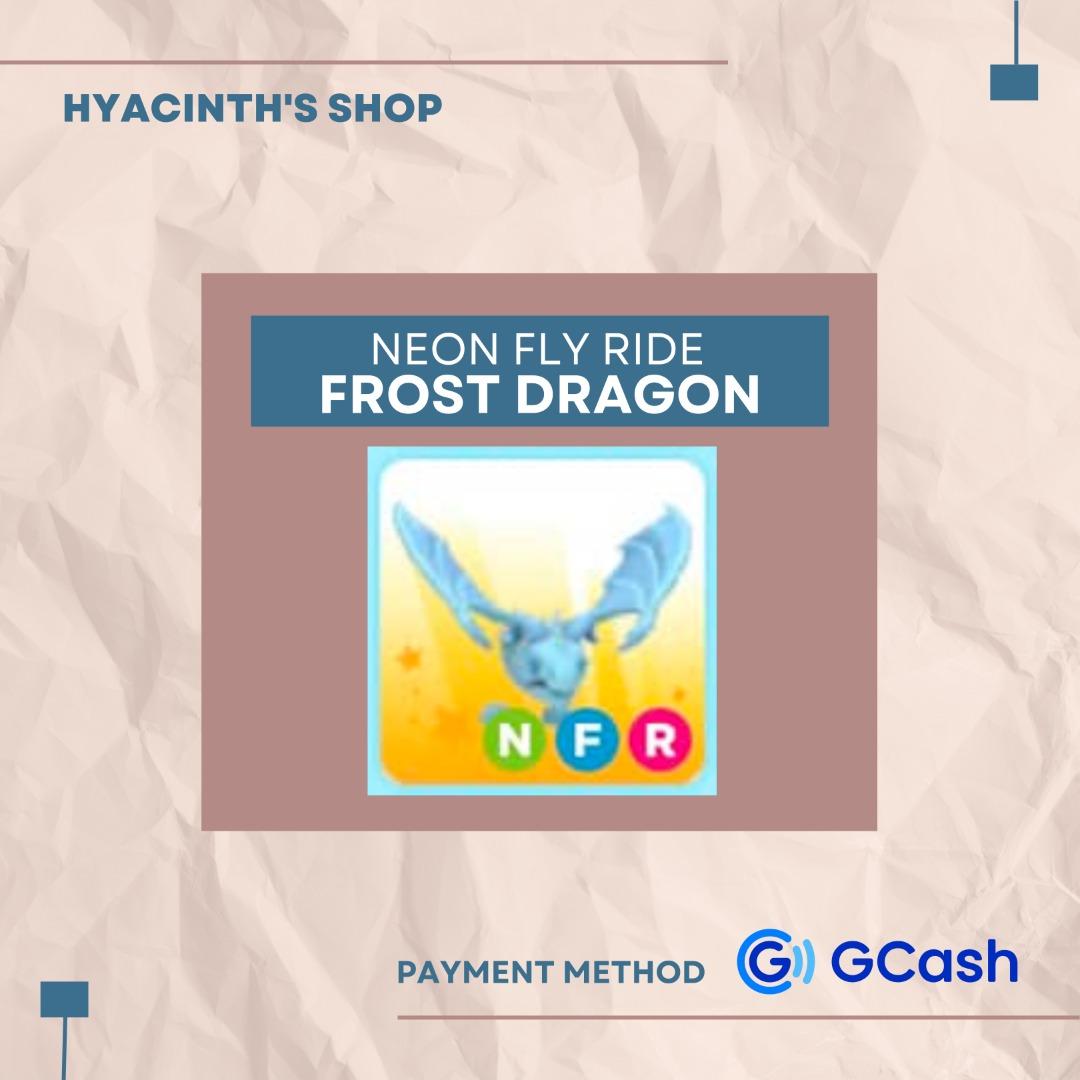Adopt Me NFR Frost Dragon, Hobbies & Toys, Toys & Games on Carousell