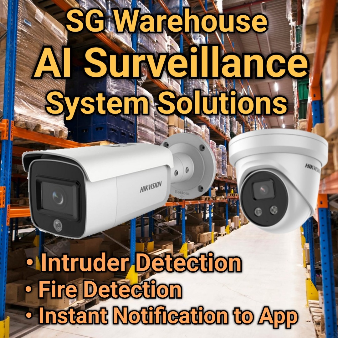 AI CCTV System for Warehouse | Fire Source Detection, Human Intrusion ...