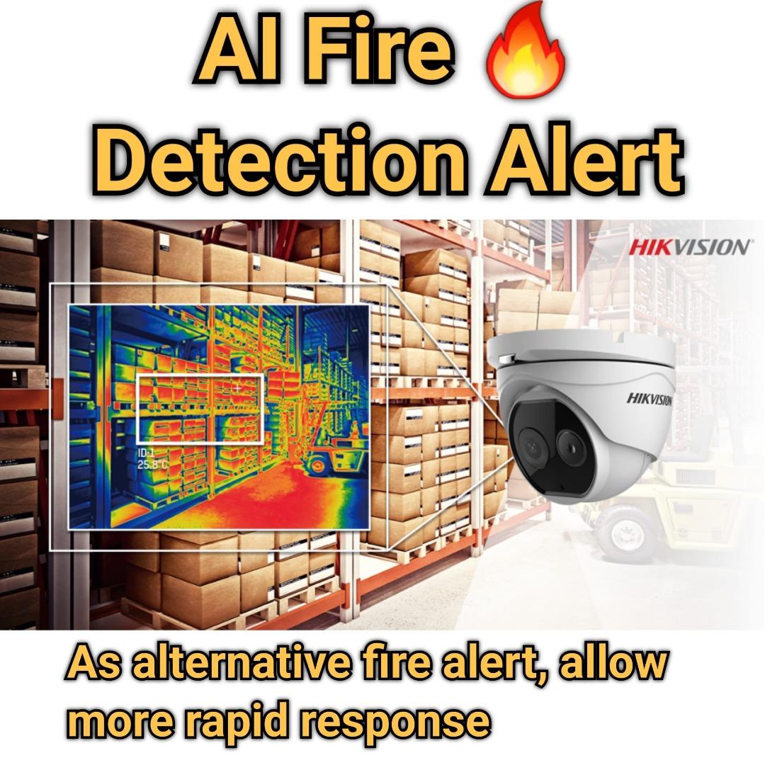 AI CCTV System for Warehouse | Fire Source Detection, Human Intrusion ...