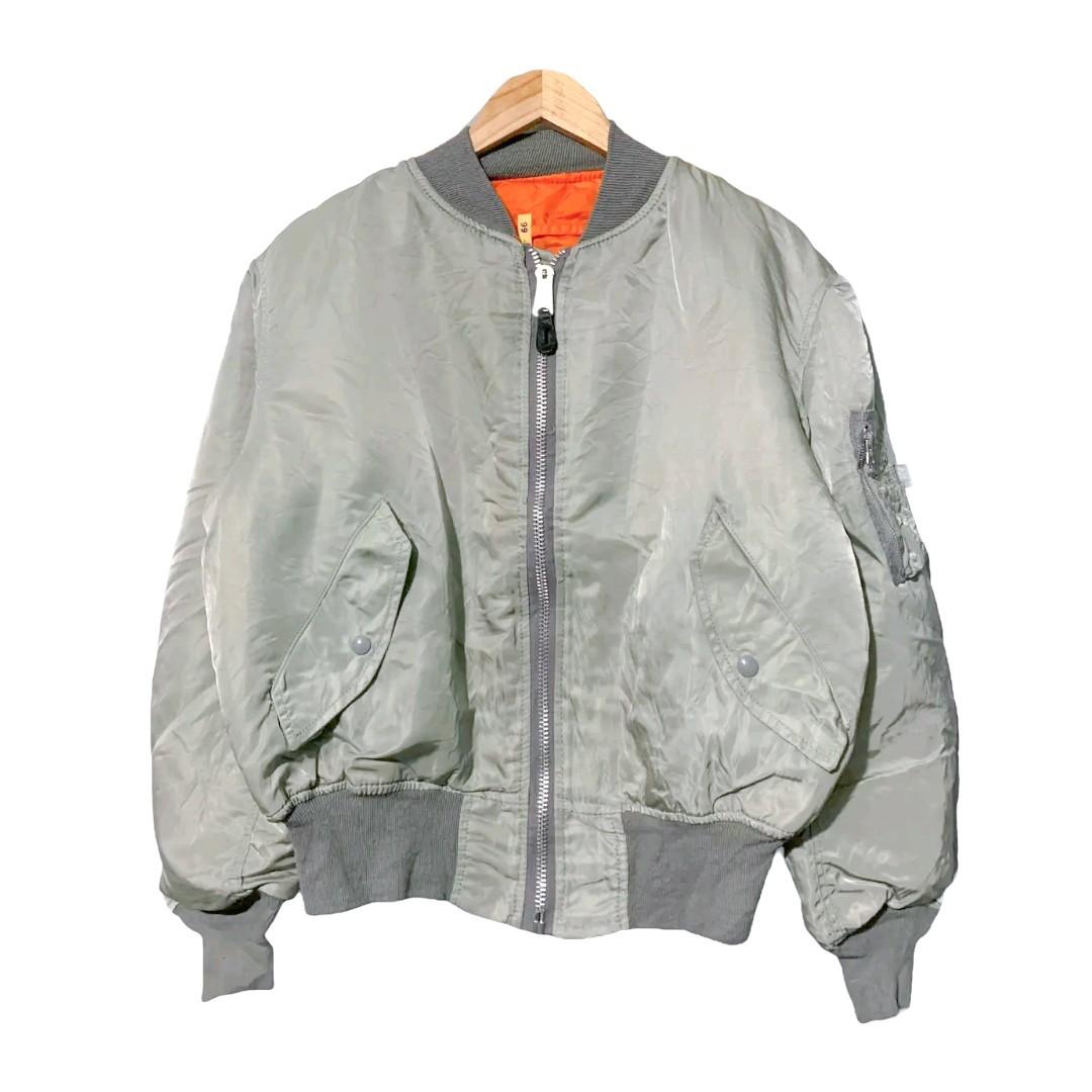 Alpha Industries MA-1 Bomber Jacket, Men's Fashion, Coats, Jackets and Outerwear on Carousell