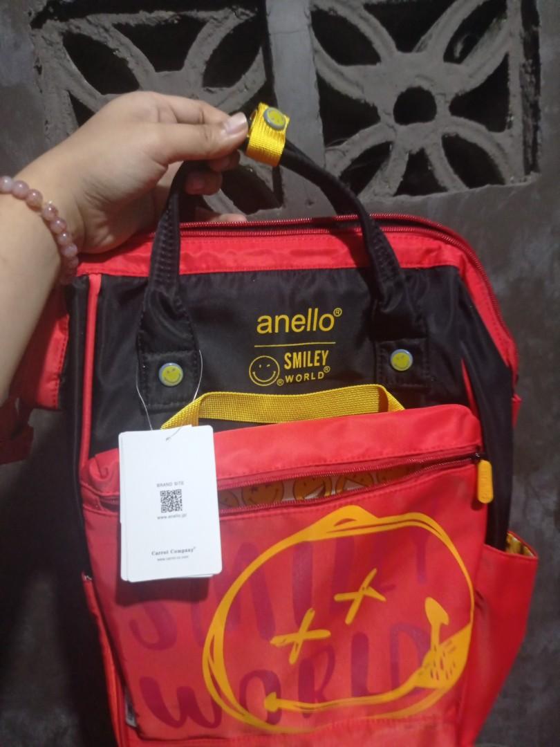 RUSH SALE Original Anello Smiley Backpack, Women's Fashion, Bags ...