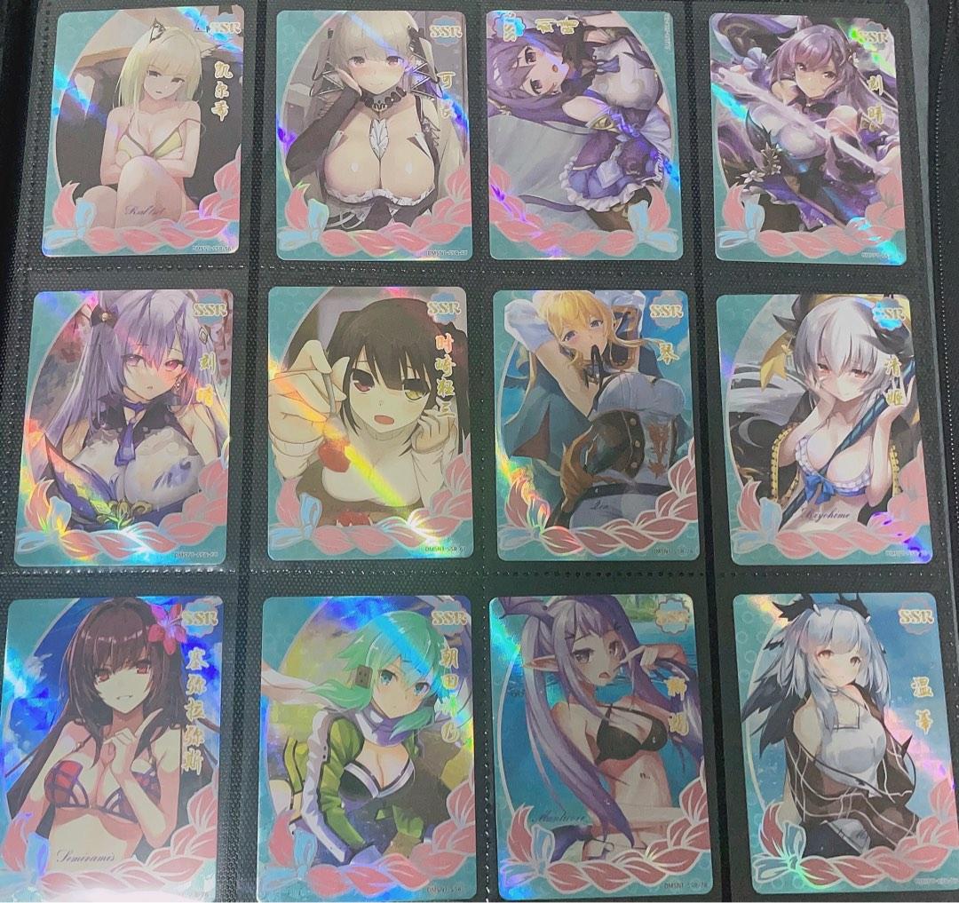 Anime Beauties 1 Waifu Card Collection Set Hobbies And Toys Toys