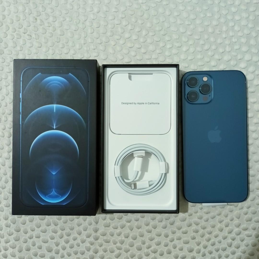 Apple iPhone 12 Pro Max 256 Pacific Blue Complete, Mobile Phones & Gadgets, Mobile Phones ...