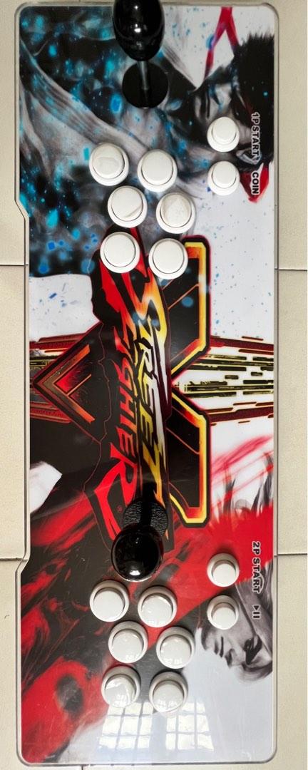 Arcade Game Acrylic Console 2 Player Joystick Controller, Video Gaming ...