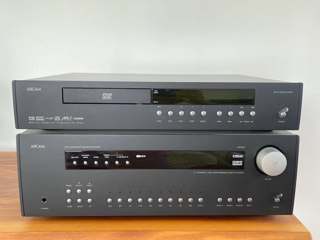 ARCAM AVR300 & DV79, Audio, Soundbars, Speakers & Amplifiers on Carousell