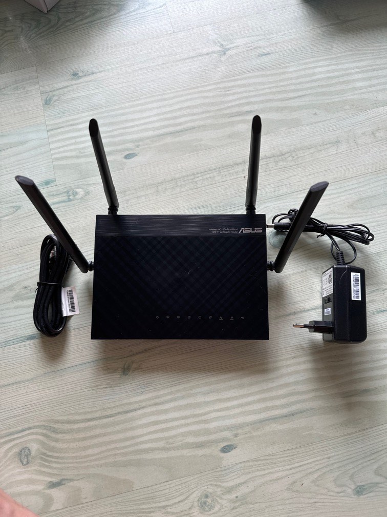 Asus wireless router AC 1200, Computers & Tech, Office & Business ...