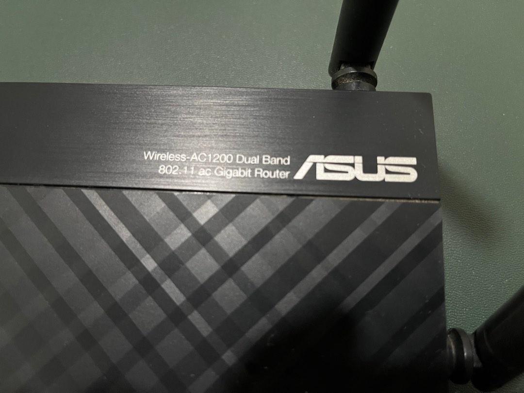Asus Wireless-AC1200 Dual Band Router, Computers & Tech, Parts ...
