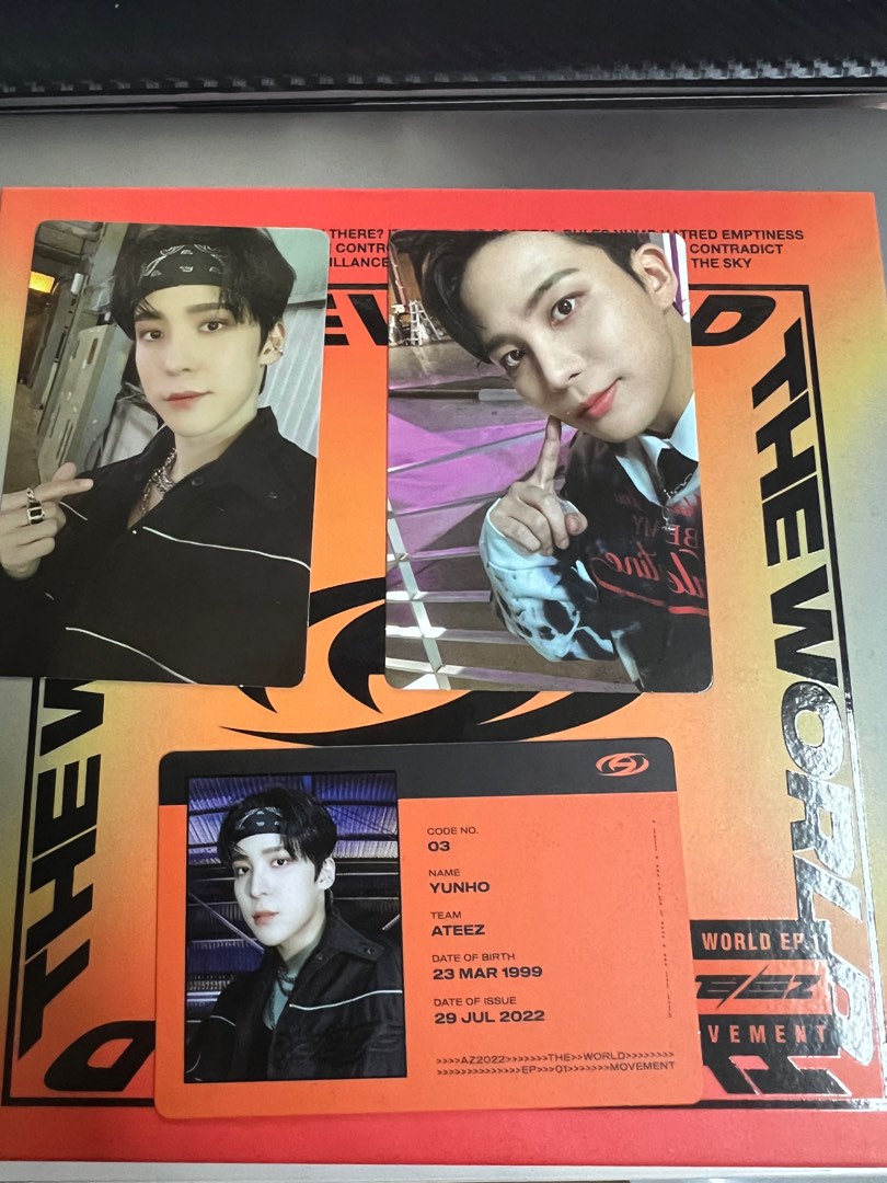 Ateez The World Ep 1 Album Pcs, Hobbies & Toys, Memorabilia ...