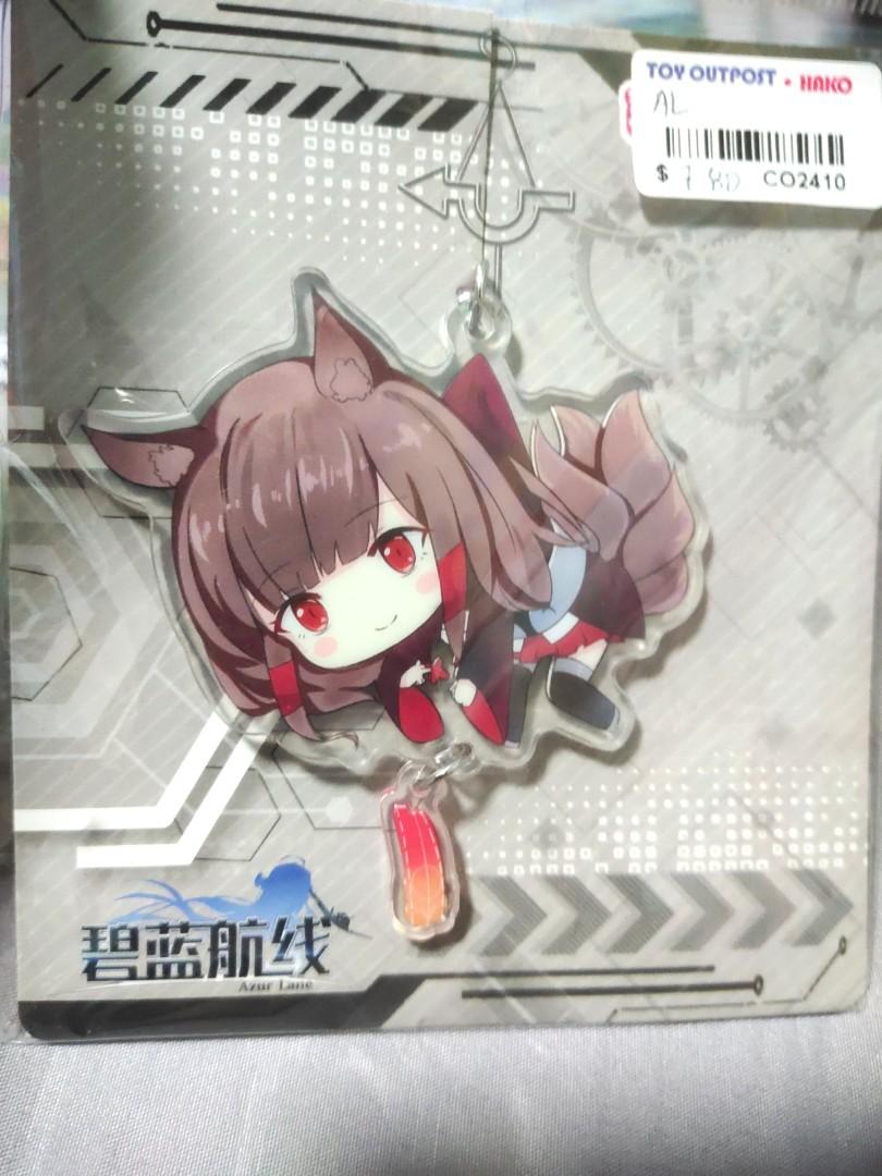 Azur Lane character keychain, Hobbies & Toys, Memorabilia ...
