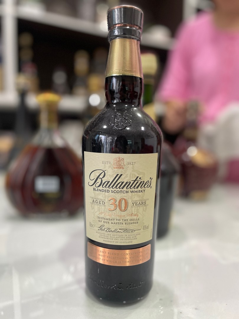 Ballentine 30 Blended Scotch Whiskey, Hobbies & Toys, Memorabilia ...