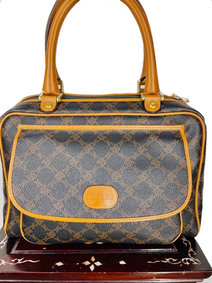 Bally monogram handbag, Luxury, Bags & Wallets on Carousell