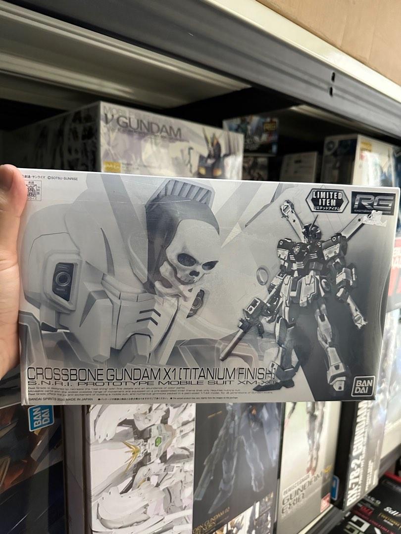 Bandai RG Crossbone x 1 Gundam (Titanium Finish), Hobbies & Toys, Toys ...