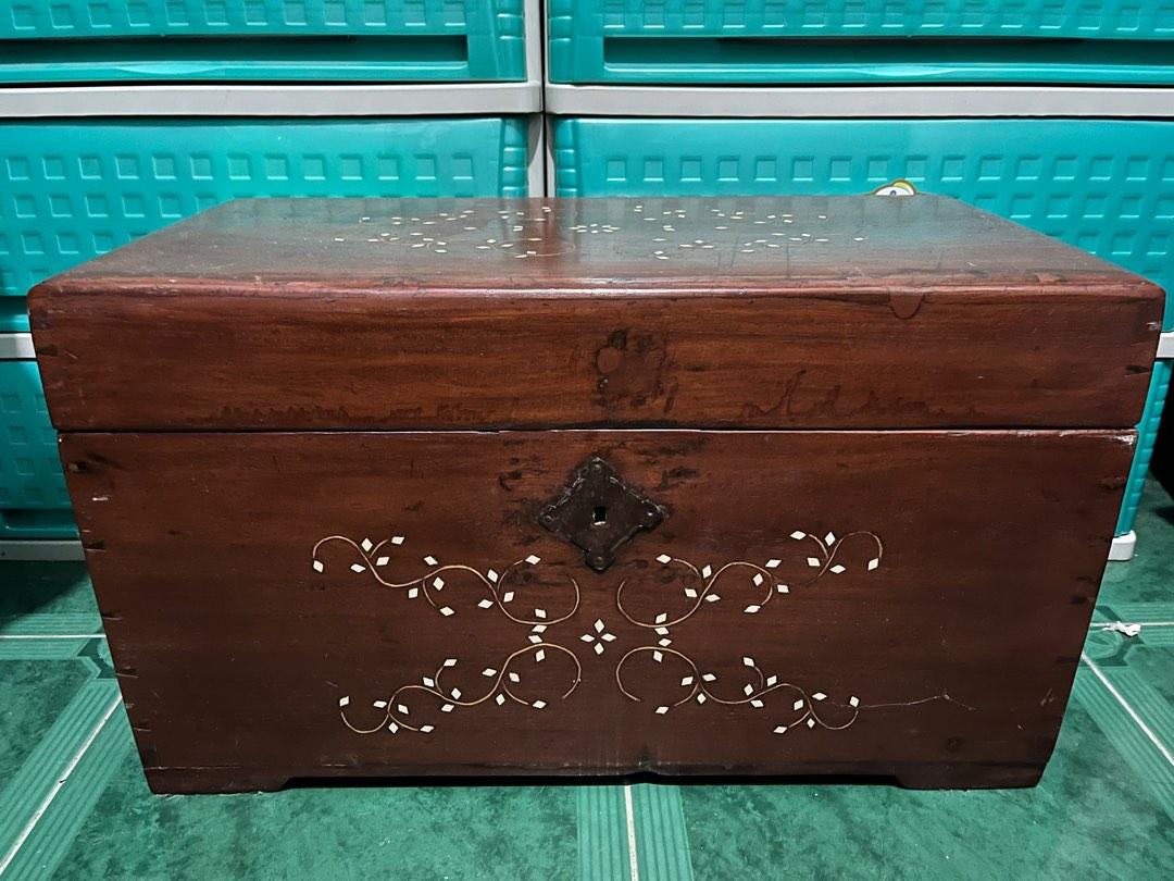 Baul with Capiz Design, Furniture & Home Living, Furniture, Other Home ...
