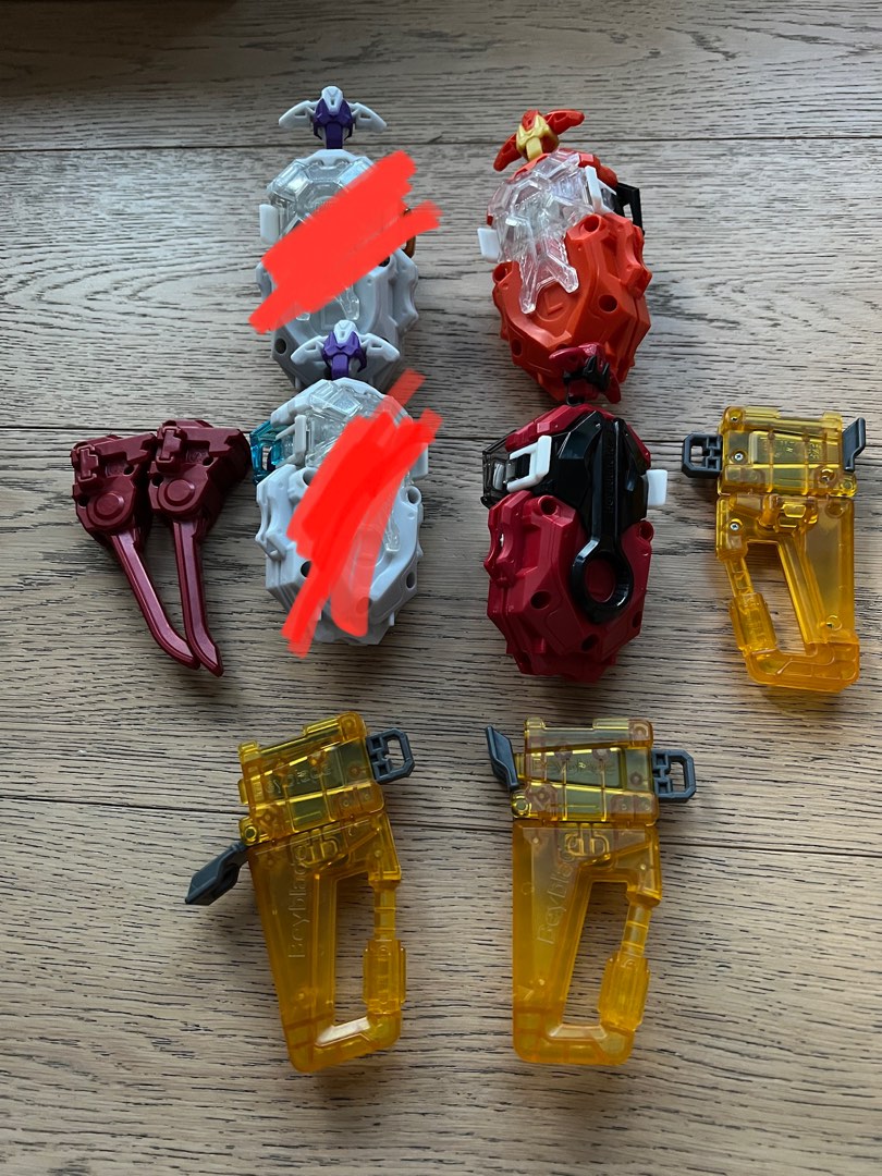 Beyblade launchers, power trigger and Carabiner grip, Hobbies & Toys ...