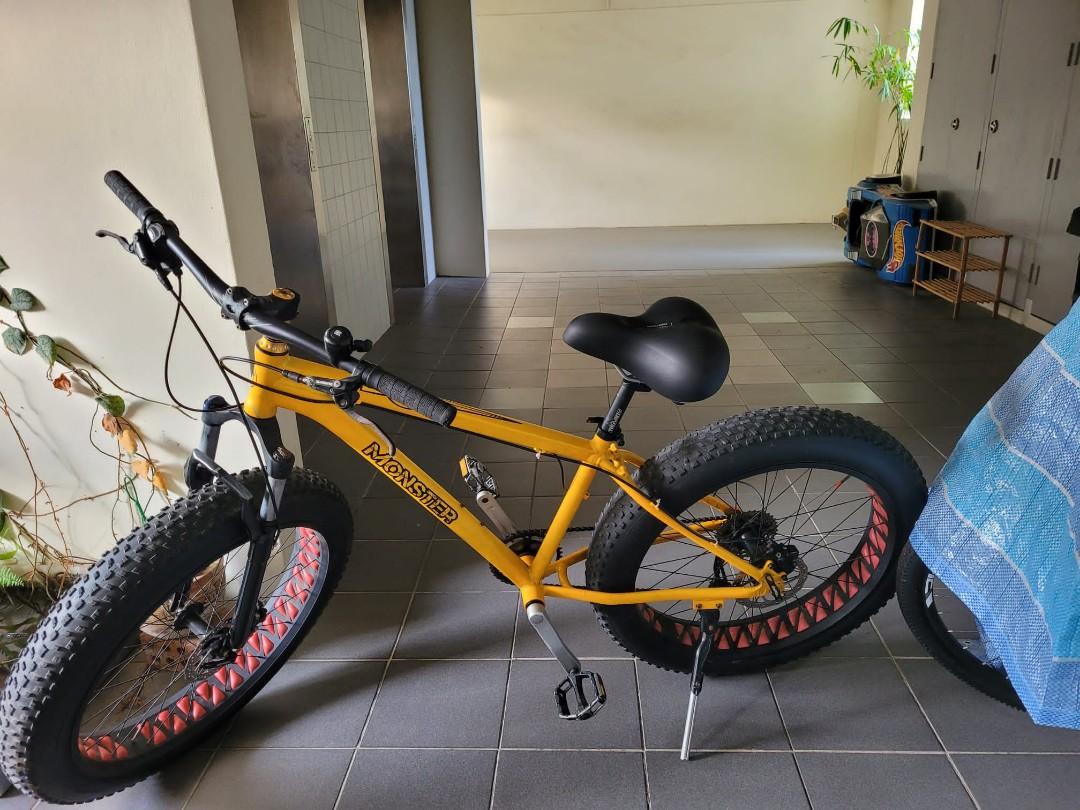 Bicycle - Monster Brand Jumbo bike, thick tires, Sports Equipment ...