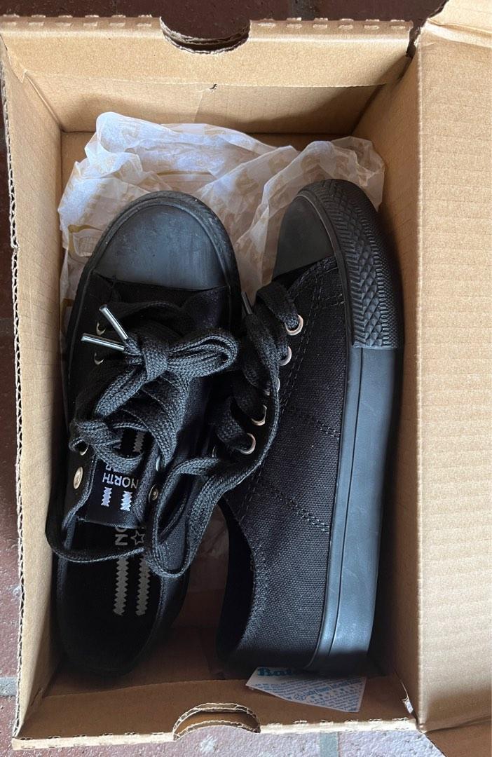 (BNIB) Bata North Star school shoes black, Babies & Kids, Babies & Kids ...