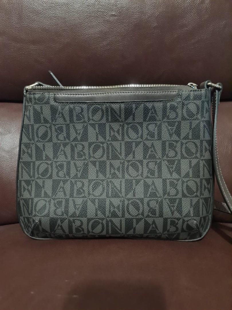 Bonia Monogram Sling / Crossbody Bag (Authentic), Luxury, Bags ...