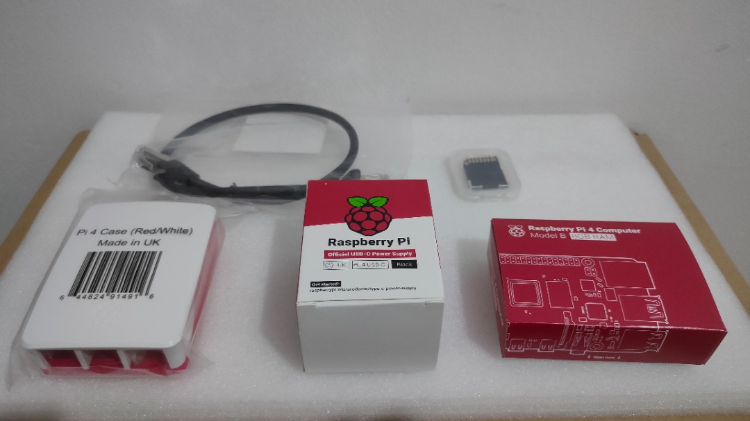 *Brand New* Raspberry Pi 4 Model B 8GB Kit, Computers & Tech, Parts ...