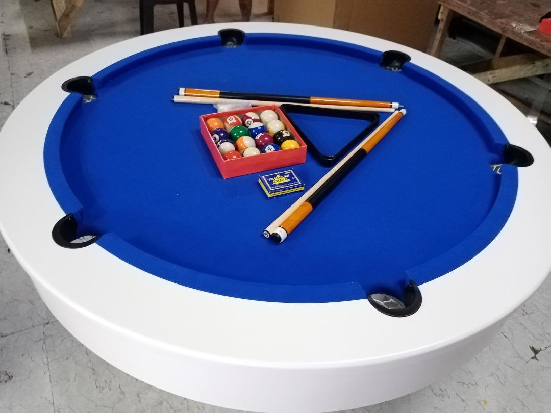 BRANDNEW ROUND BILLIARD TABLE WITH ACCESSORIES, Sports Equipment ...