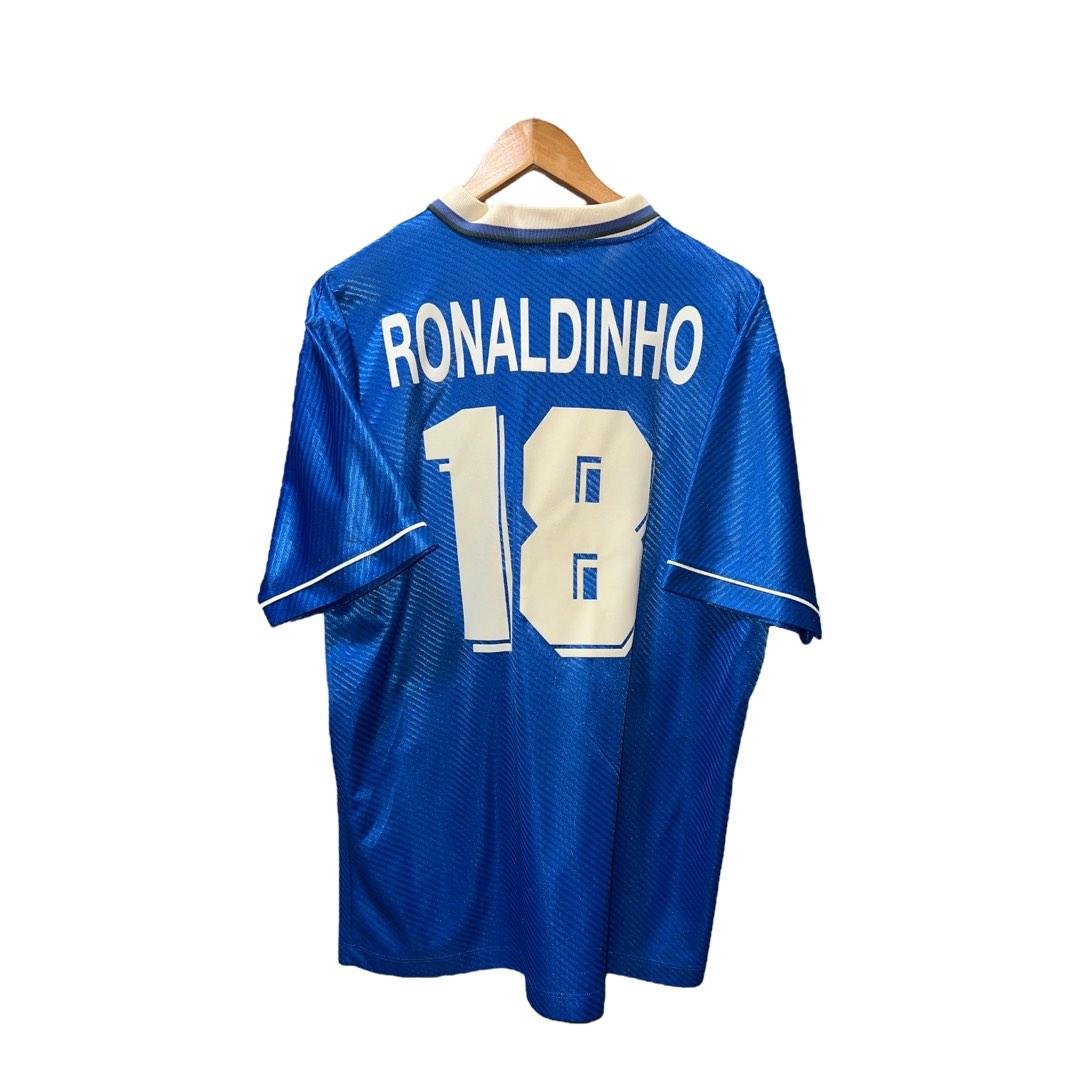 Brazil 1996 Away jersey, Men's Fashion, Tops & Sets, Tshirts & Polo ...