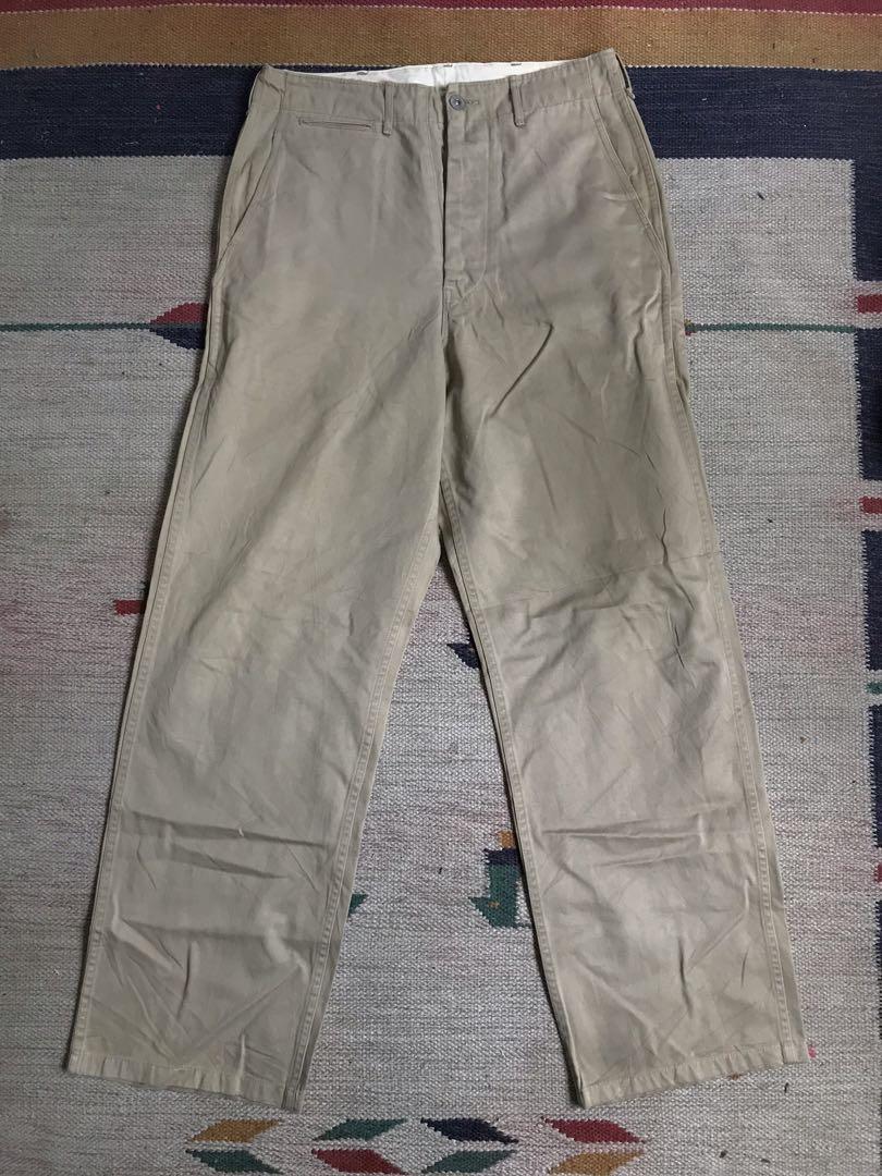 Buzz rickson chinos, Men's Fashion, Bottoms, Chinos on Carousell