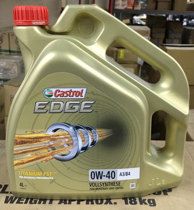 Castrol 0W40 , 4Lx 4 pails , 16Litre , 汽車配件, 其他 - Carousell