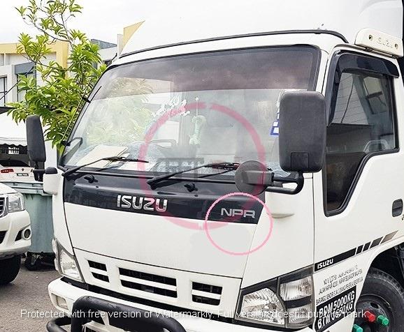 CFS481 NPR LORRY TRUCK Lori Logo Stiker Sticker Vinyl Decal Stripes ...