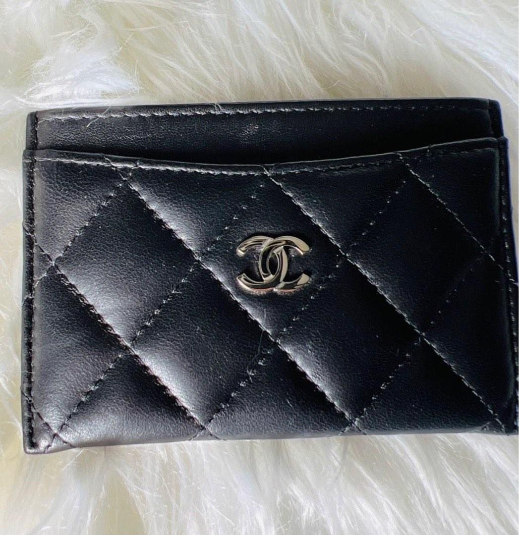 Chanel card holder, Women's Fashion, Bags & Wallets, Wallets & Card ...