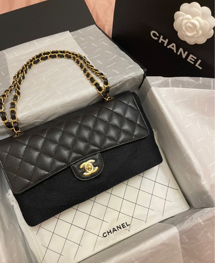 Chanel Classic Flap Medium, Luxury, Bags & Wallets on Carousell
