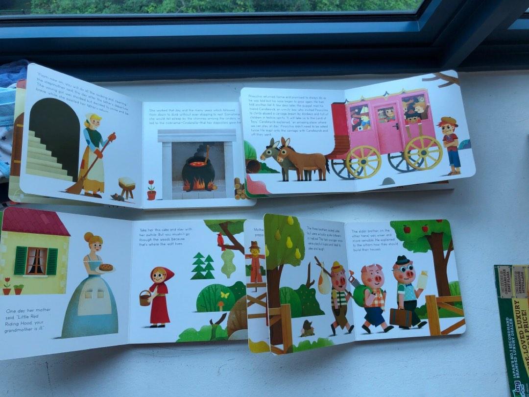 Children fairy tales board books children classic toddler kid read ...