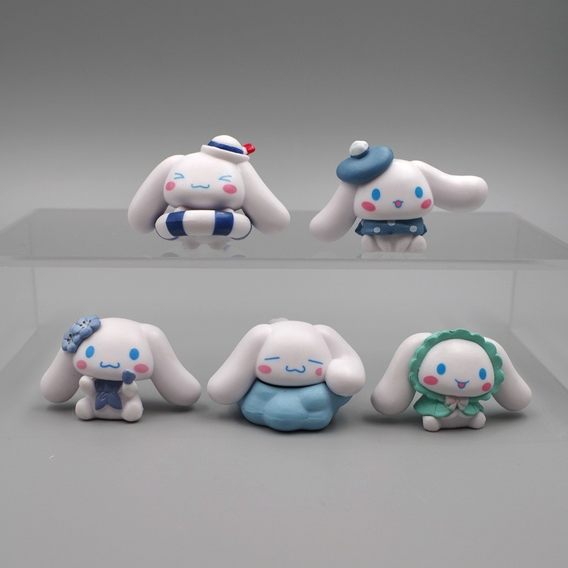 Cinnamoroll Cute Design Figurines (5 Pcs a Set), Hobbies & Toys ...
