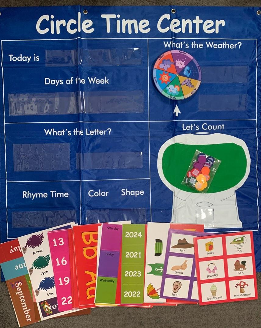 Circle Time Center by Teacher Rachel, Hobbies & Toys, Toys & Games on ...