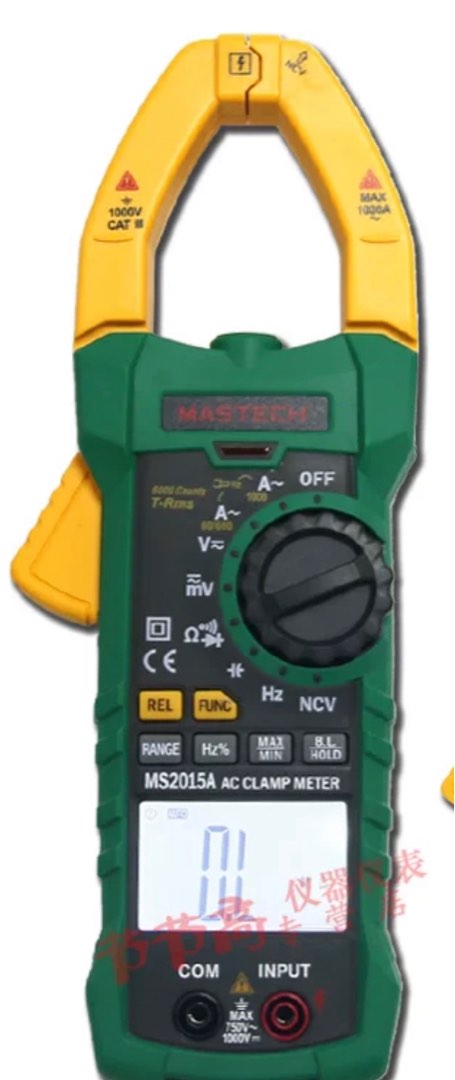 Clamp Meter Mastech MS2015A, Mobile Phones & Gadgets, Other Gadgets on ...
