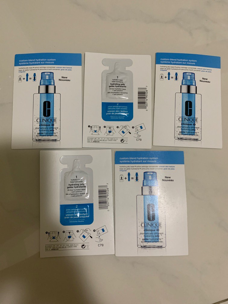 Clinique ID dramatically different hydrating jelly samples, Beauty ...