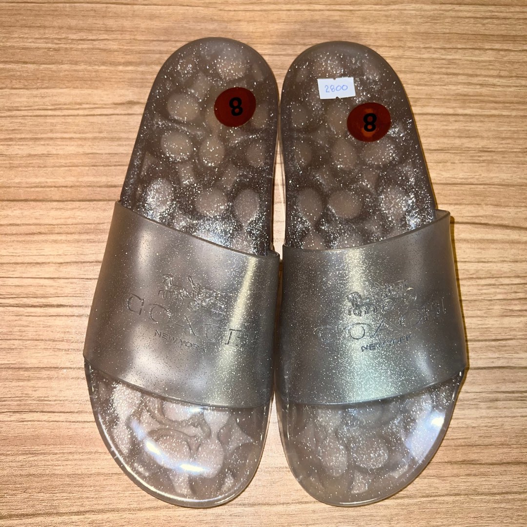 Coach Slides, Women's Fashion, Footwear, Slippers and slides on Carousell