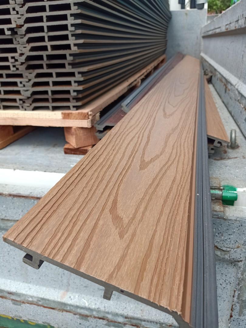 WPC CO-EXTRUSION HOLLOW CLADDING, Commercial & Industrial, Construction ...