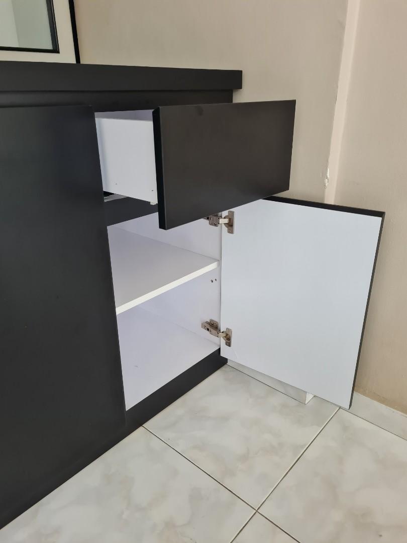 Custom Cabinet With Hidden Wheels, Furniture & Home Living, Furniture ...